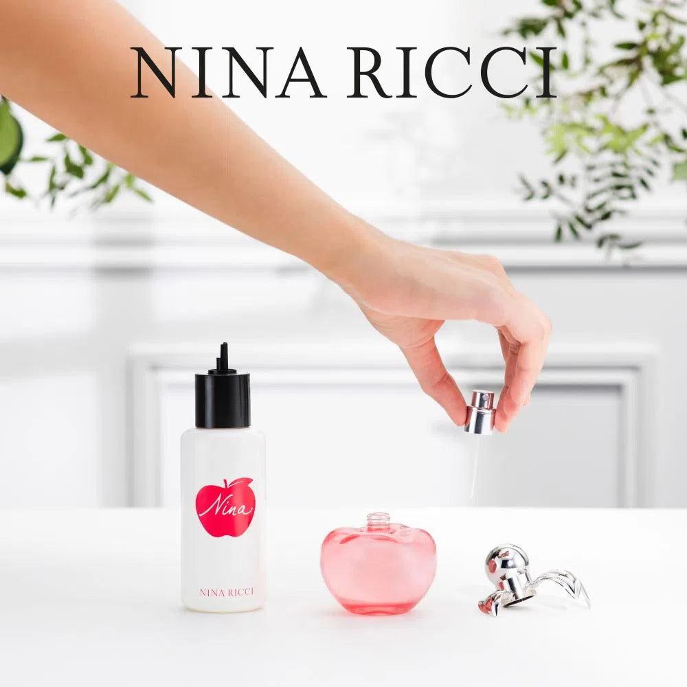 Nina By Nina Ricci EDT 150 ML Rechargeable / Refillable Mujer – Cosmetic