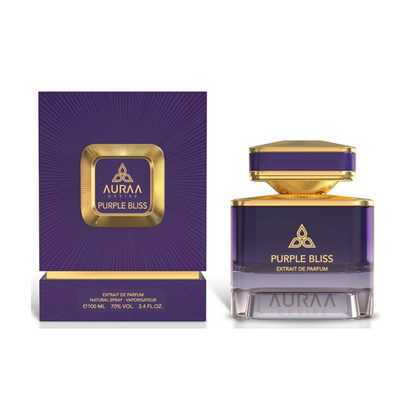 Auraa Desire Purple Bliss Extrait De Parfum 100 ml. Unisex – Cosmetic