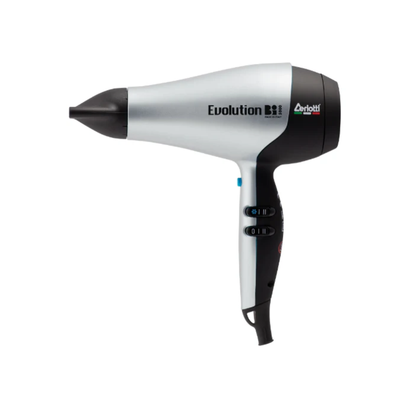 Secador Ceriotti Evolution BI 5000 Negro Silver Gris – Cosmetic
