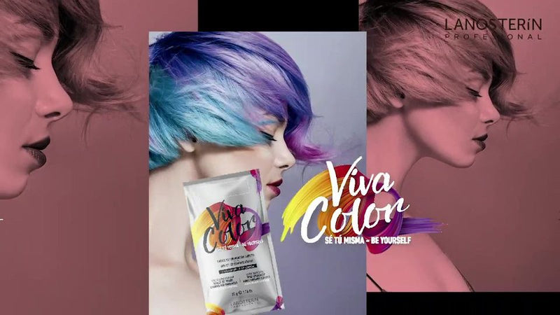 Crema de Coloración Viva Color 7000 Azul 50g – Cosmetic