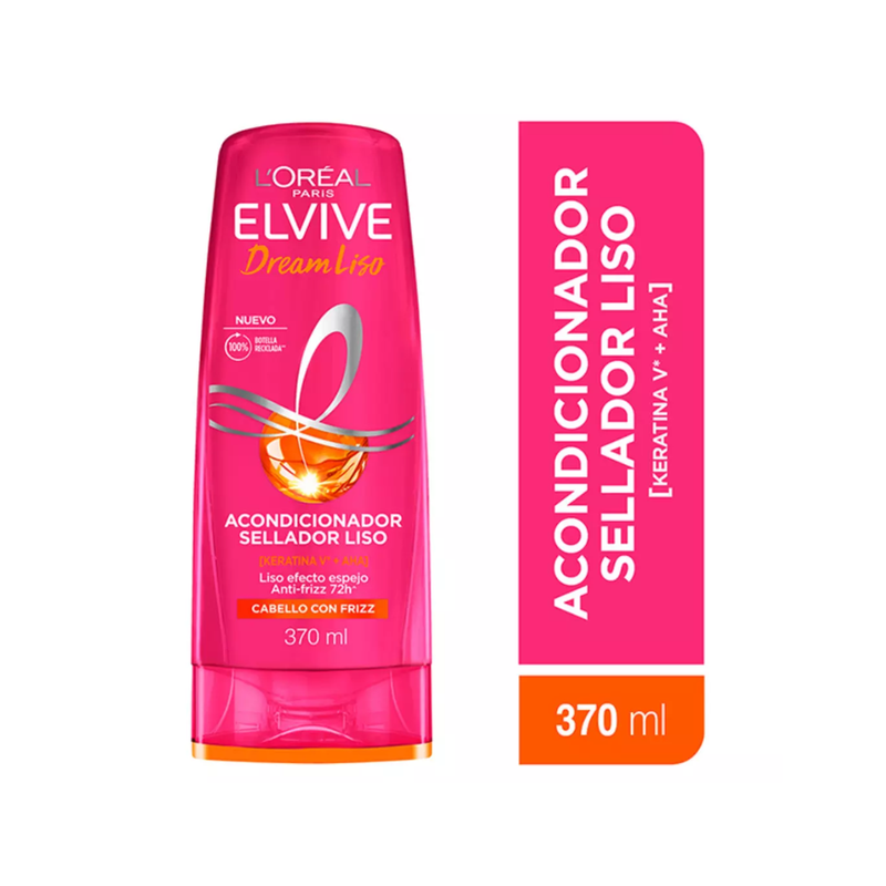 Acondicionador Elvive Dream Liso 370ml. 2025 – Cosmetic