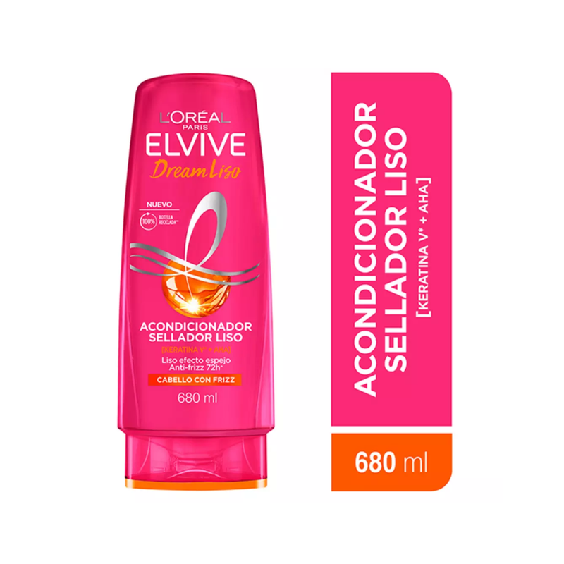 Acondicionador Elvive Dream Liso 680ml. 2025 – Cosmetic
