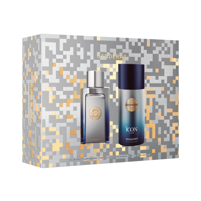Set Antonio Banderas The Icon Elixir EDP 100ml + Deo 150ml 2024 H2 ...