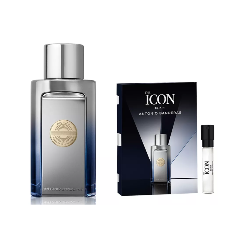 Antonio Banderas The Icon Elixir EDP 100ml + Muestra – Cosmetic