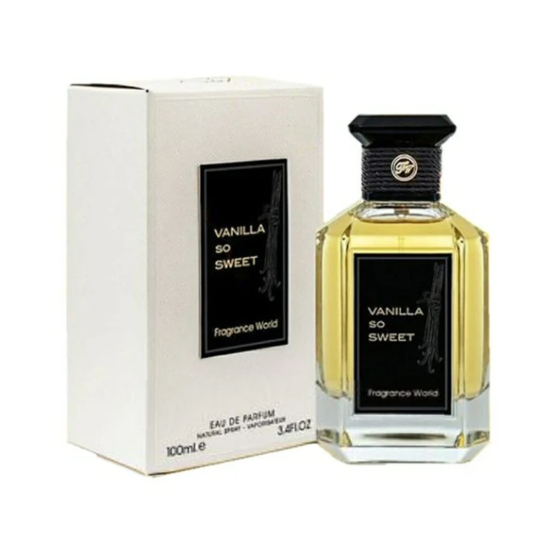 Perfume Fragrance World Vanilla So Sweet 100 ml EDP Unisex – Cosmetic