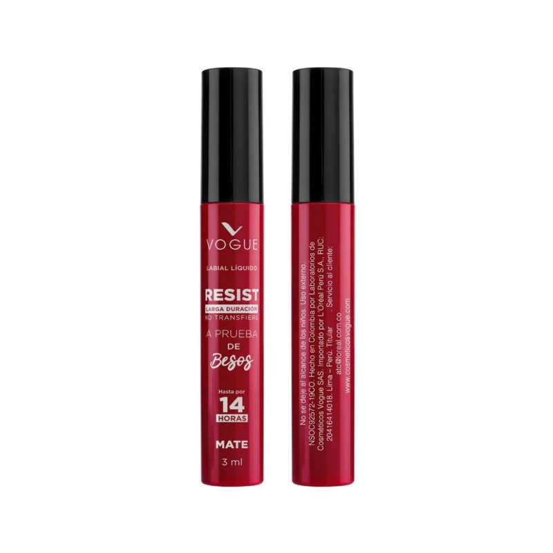 Labial Liquido Vogue Resist Expresa 3ml – Cosmetic