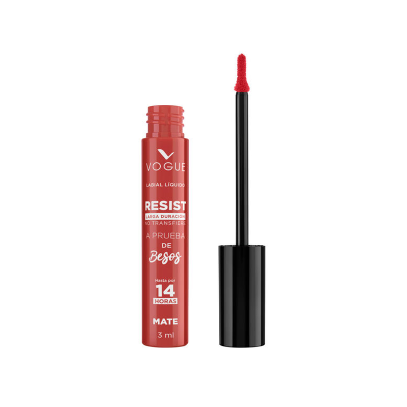 Labial Liquido Vogue Resist Disfruta 3ml . – Cosmetic