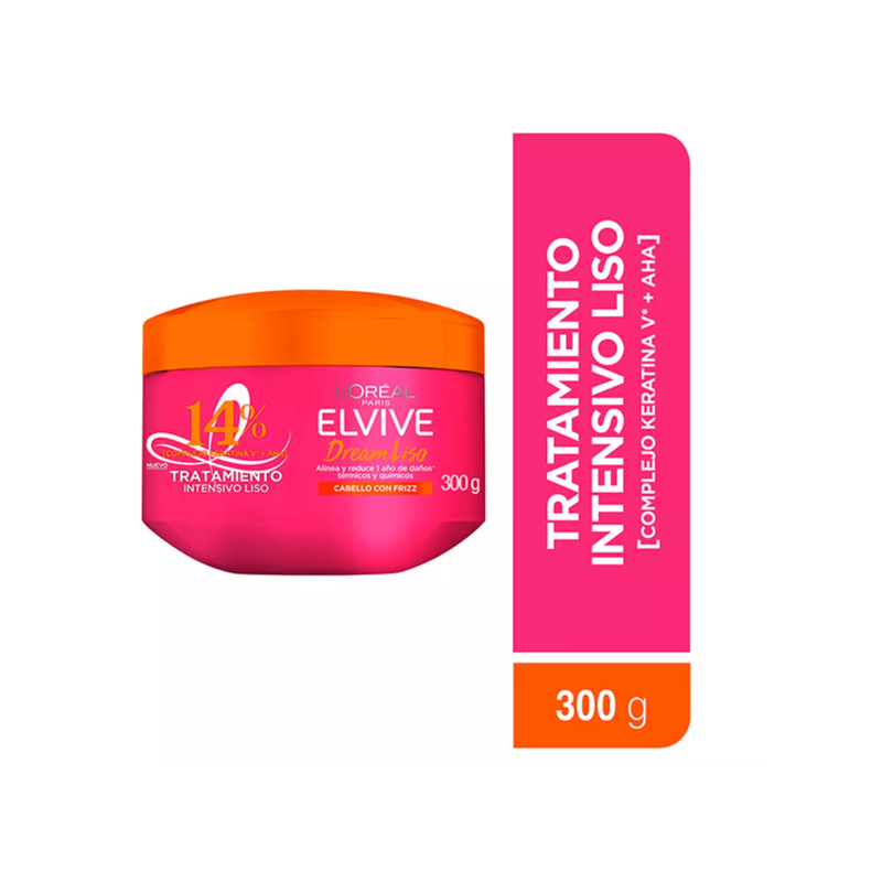 Mascarilla Elvive Dream Liso 300g. 2025 – Cosmetic
