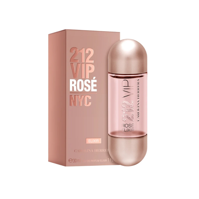 Perfume 212 vip Rosé NYC Elixir 30 ml Carolina Herrera – Cosmetic