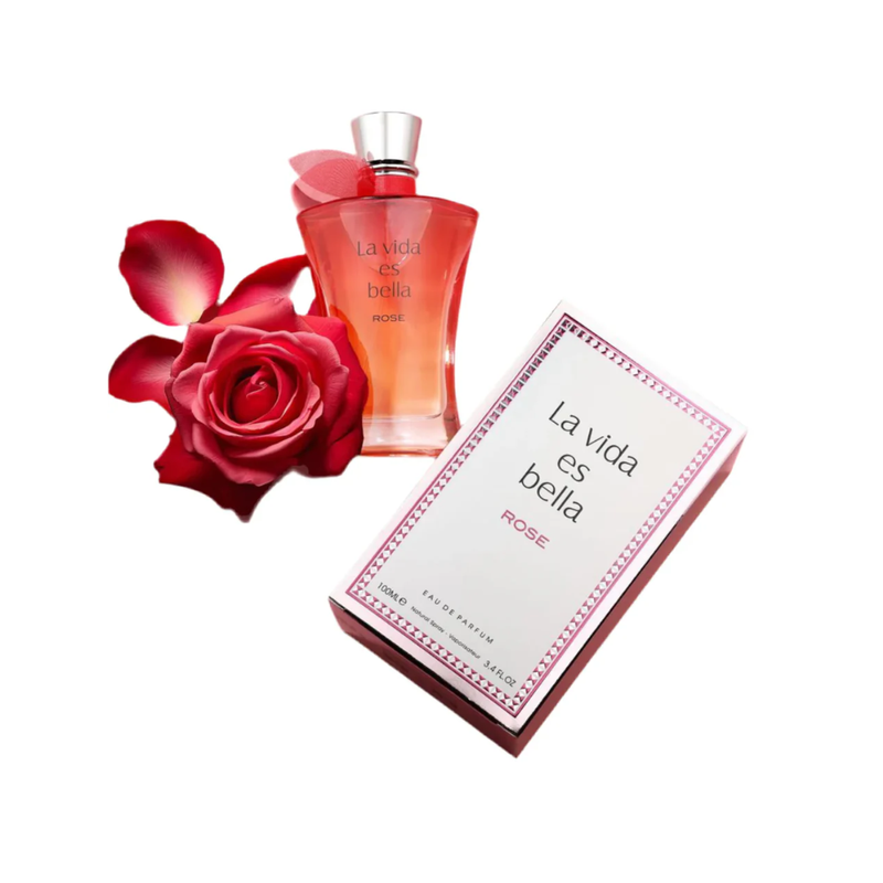 Perfume La Vida Es Bella Rose EDP 100 ml Mujer Fragrance World – Cosmetic