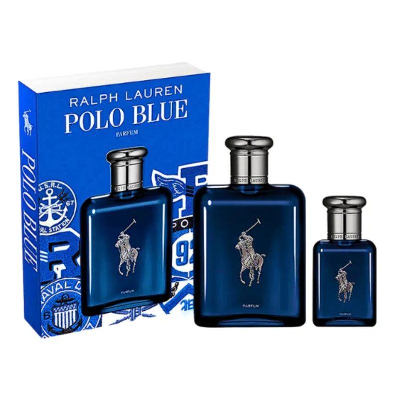 Se t Perfume Polo Blue Parfum 125 ml + 40 ml Ralph Lauren – Cosmetic
