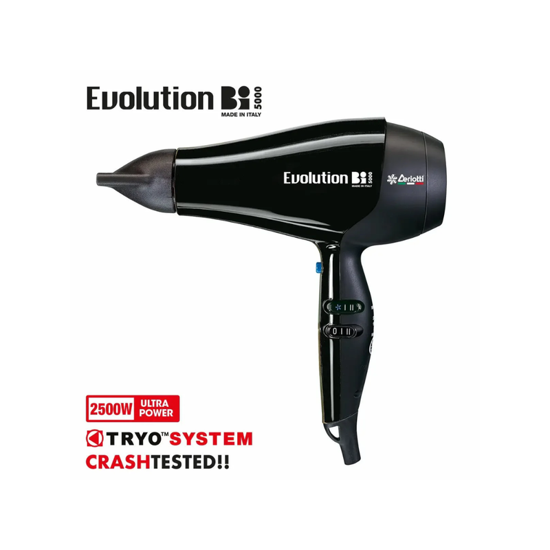 Secador Ceriotti Evolution BI 5000 Negro – Cosmetic