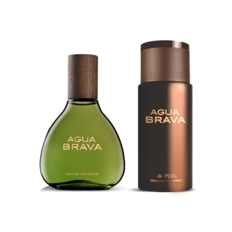 Set Perfume Agua Brava EDC 50ml + Deo 150ml Puig 2025 – Cosmetic