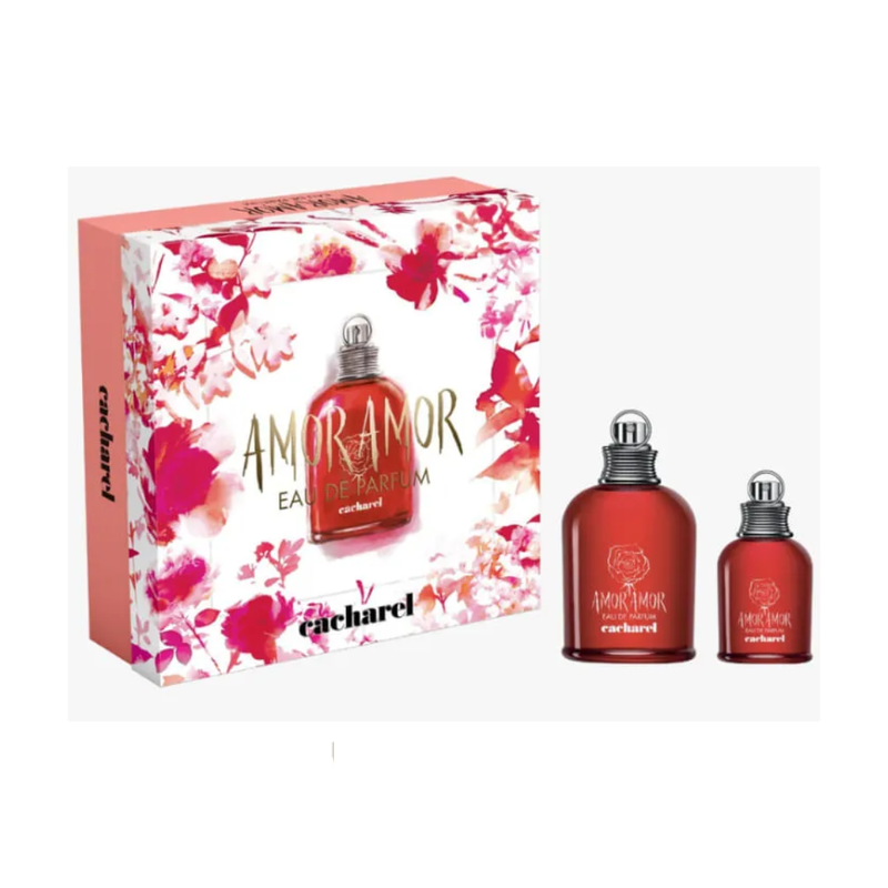 Set Perfume Cacharel Amor Amor EDP 100 + 30 ml – Cosmetic
