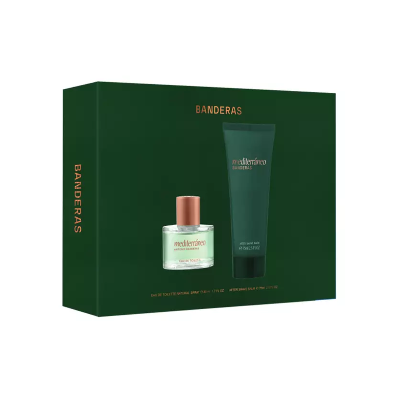 Set Perfume Mediterráneo EDT 50 ml + Afther Shave Balm 75 ml 2025 Anto ...