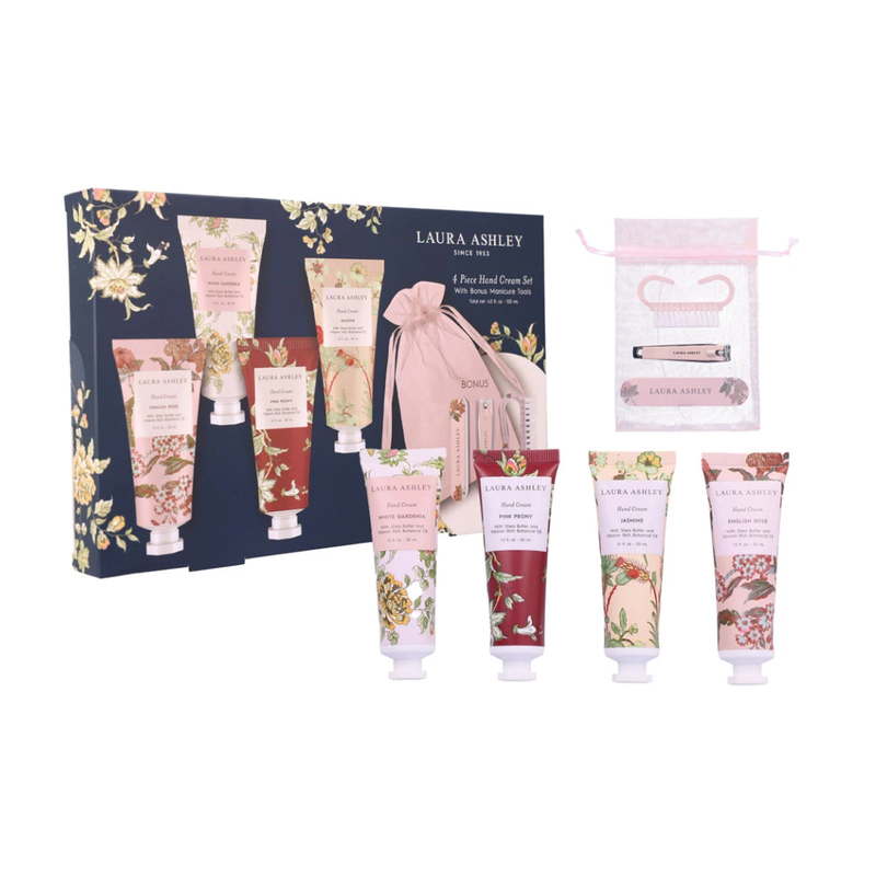 Set de 4 Cremas de Manos Laura Ashley – Cosmetic