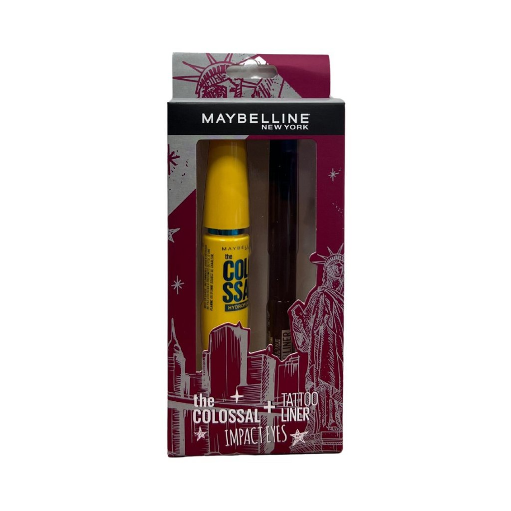 Maybelline Pack Máscara Colossal + Tattoo Liquid Liner YCL01548 – Cosmetic