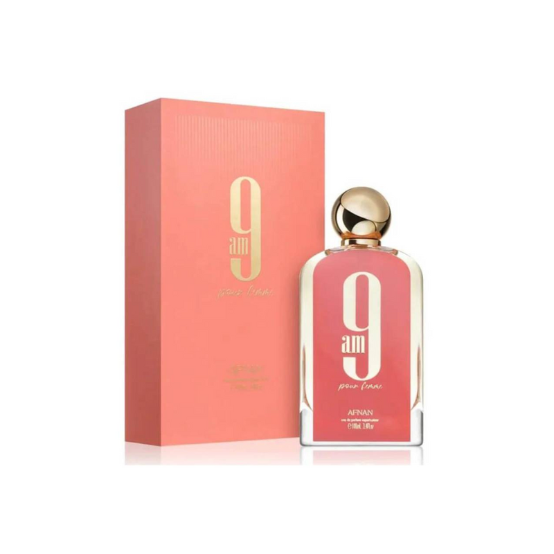Afnan 9 am Pour Femme EDP 100ml (Coral) Mujer – Cosmetic