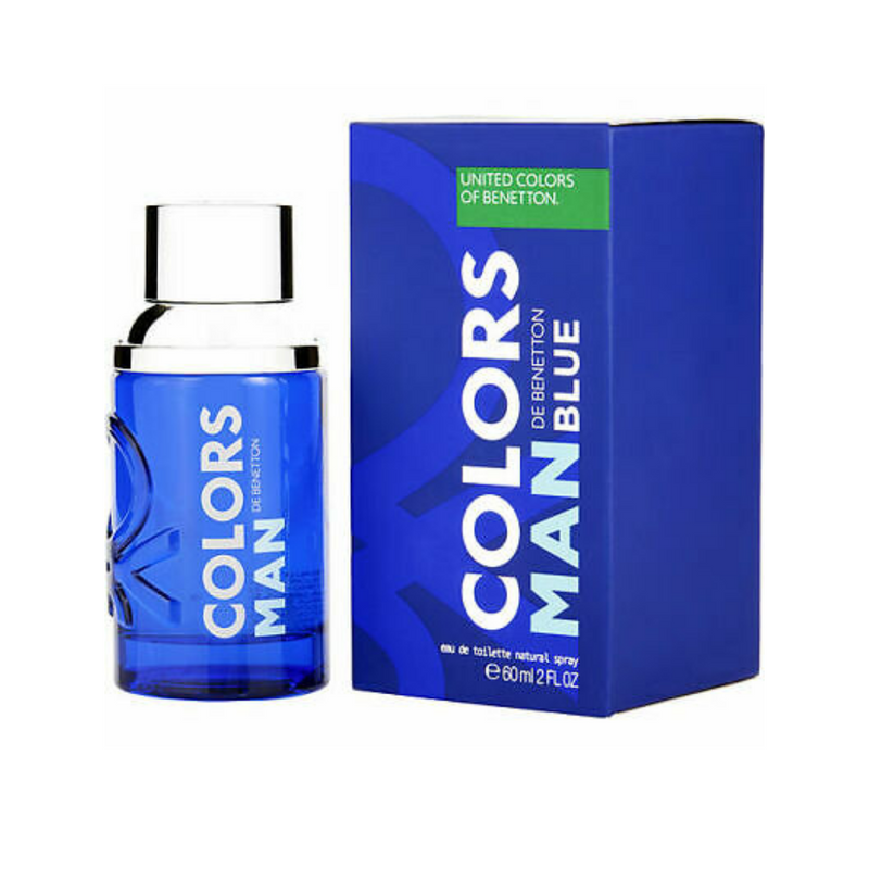 Benetton Colors Man Blue Eau de Toilette 60ml Hombre – Cosmetic