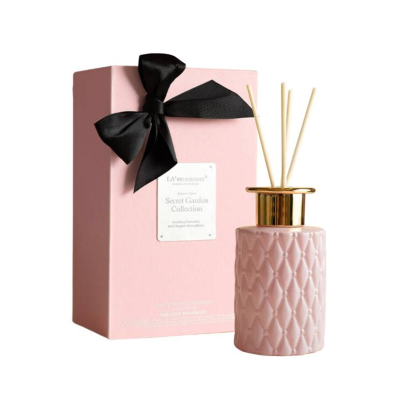 Difusor Aromático Con Varillas 100ml. Rosado: ROSS IN BLOOM – Cosmetic