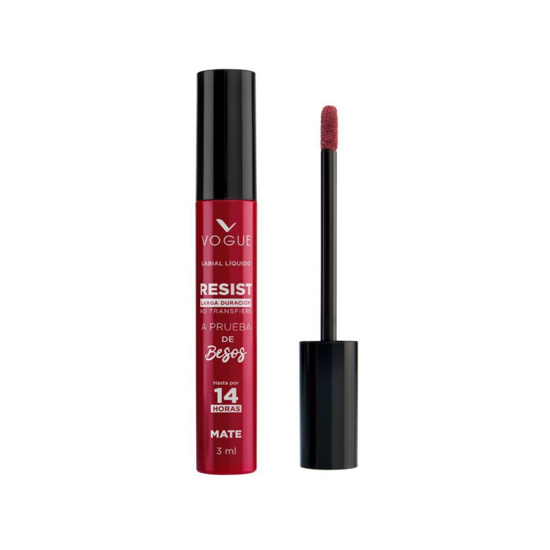 Labial Liquido Vogue Resist Apasionada 3 ml. – Cosmetic