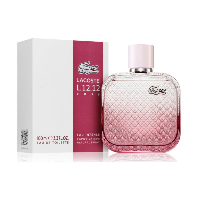 Lacoste L.12.12 Rose Eau Intense For Her EDT 100 ML – Cosmetic