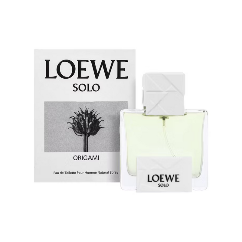 Loewe SOLO ORIGAMI EDT Pour Homme 50 ML – Cosmetic