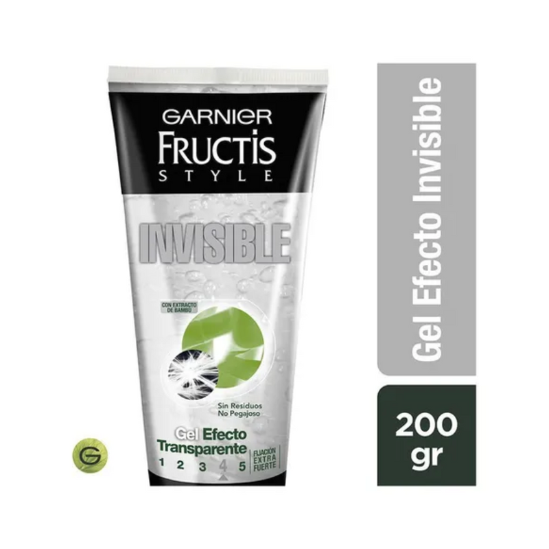 Garnier FRUCTIS STYLE GEL INVISIBLE FIJACIÓN EXTRA FUERTE 200 ML – Cosmetic