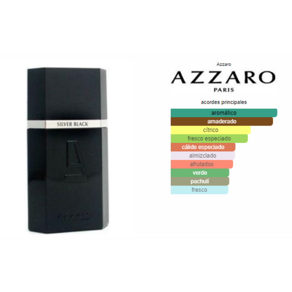 Azzaro Silver Black Pour Homme 100ML EDT Hombre Azzaro – Cosmetic