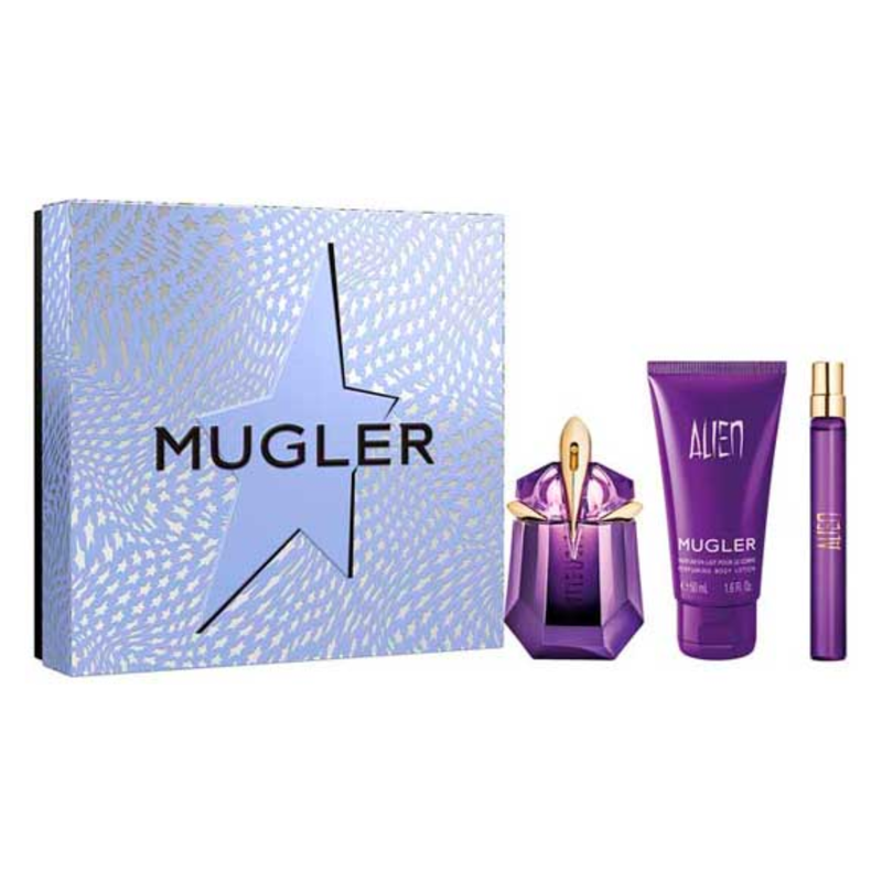 Thierry Mugler Alien Set Fragrances 30ml + 10ml + Body Lotion 50ml ...