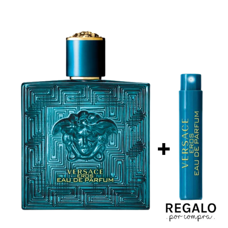 Versace Eros EDP 100 ml + Muestra 1 ml – Cosmetic